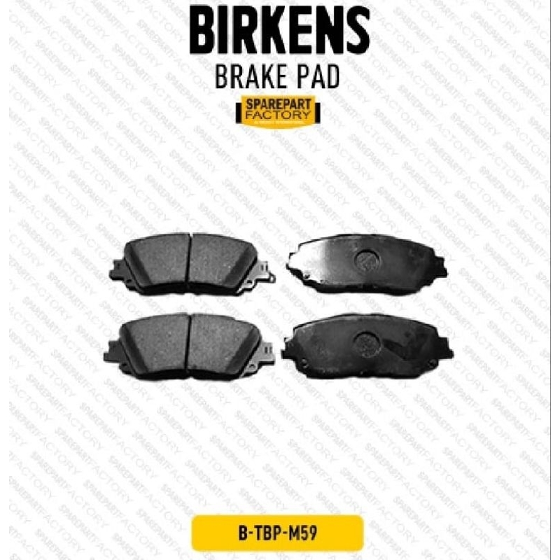 Jual Kampas Rem Depan Toyota Innova Zenix | Shopee Indonesia