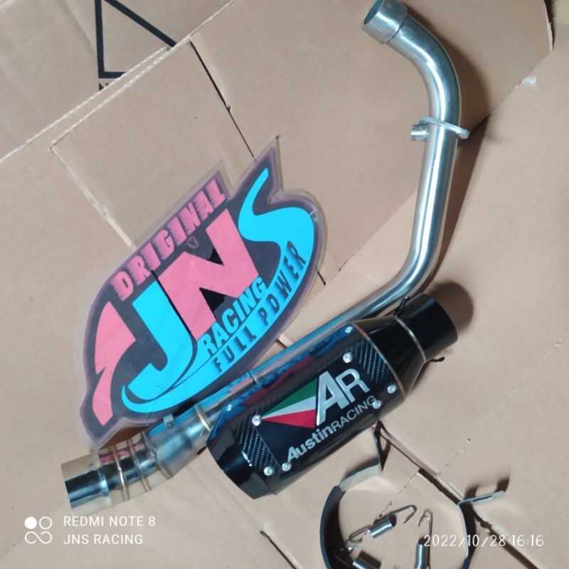 Jual KNALPOT AUSTIN RACING UNDERBELLY CBR 150R FACELIFT R15 V2 V3 ...