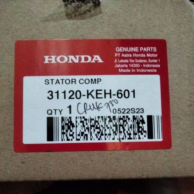 Jual Stator comp / sepul Megapro lama megapro new primus 31120-KEH-601 ...