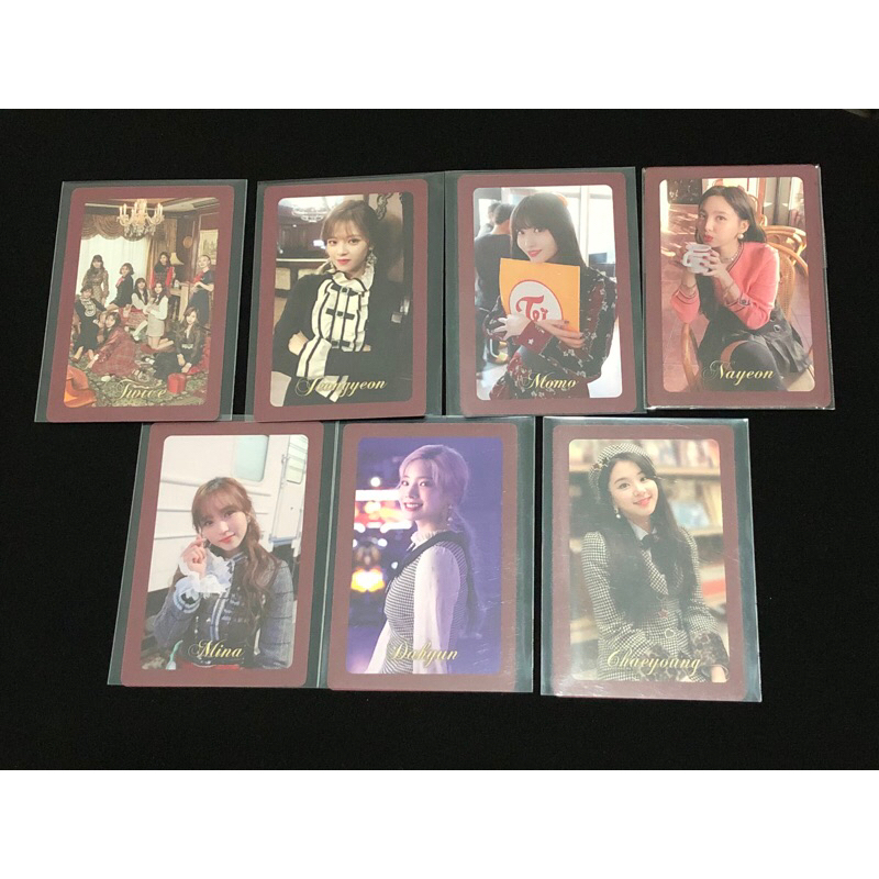Jual Twice Official PC/Photocard Pre-order Benefit POB Set The year of yes | Shopee Indonesia