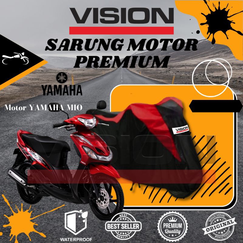 Jual Cover Motor Anti Debu Super Cover Sarung Motor Vision SuperCover Premium Motor Yamaha Mio ...