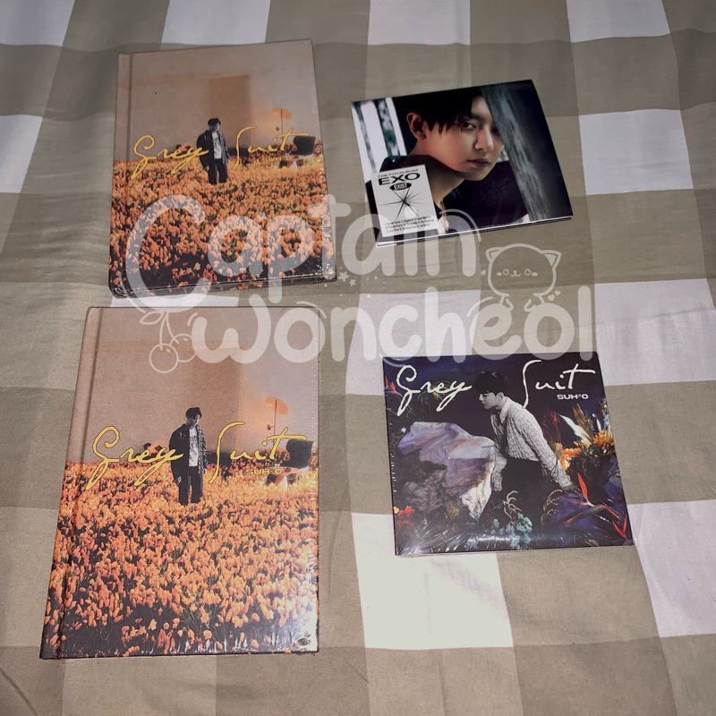 Jual ALBUM SUHO - GREY SUIT [PHOTOBOOK & DIGIPACK VER] & CHANYEOL EXIST ...