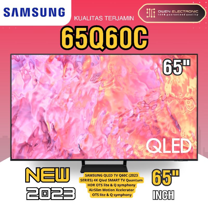 Jual SAMSUNG QLED 65Q60C/QA65Q60C 4K QLED SMART 2023 TV 65 INCH ...