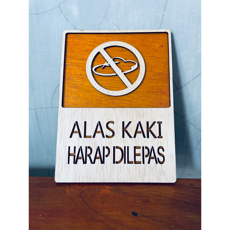 Jual papan tanda sign cctv 24 jam / jagalah kebersihan / mushola / alas ...