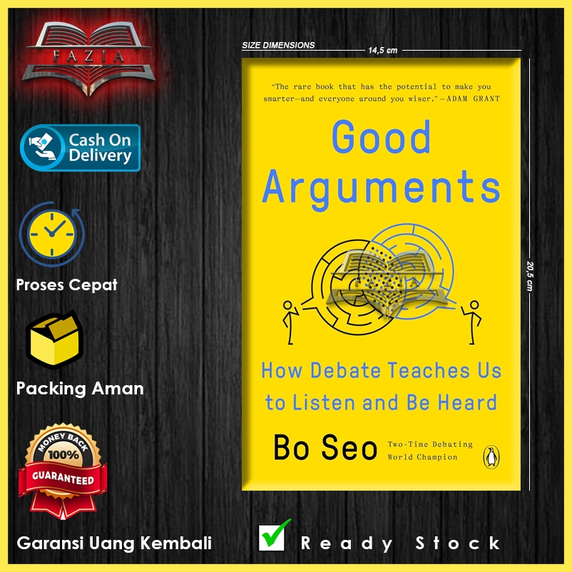 Jual (English) Good Arguments by Bo Seo | Shopee Indonesia