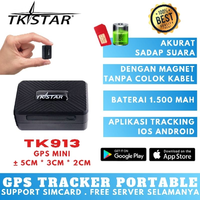 Jual GPS TRACKER PORTABLE MOBIL MOTOR SAPI TKSTAR TK905 TK905B TK915 ...