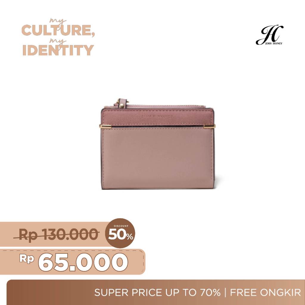 Jual JIMS HONEY XAVIER PLUS WALLET dompet lipat wanita kecil mini import korea fashion | Shopee ...