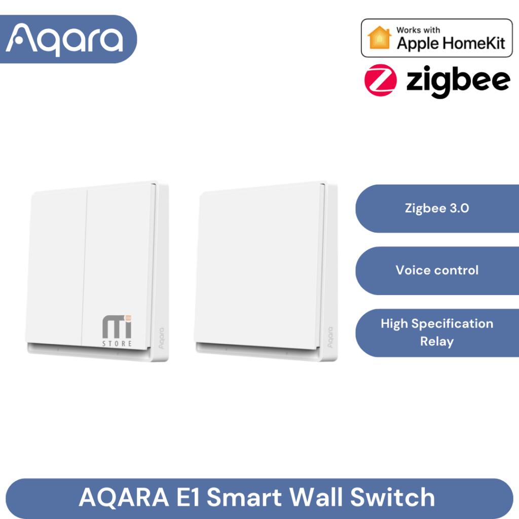 Jual AQARA E1 Smart Wall Switch Socket Saklar Pintar | Shopee Indonesia
