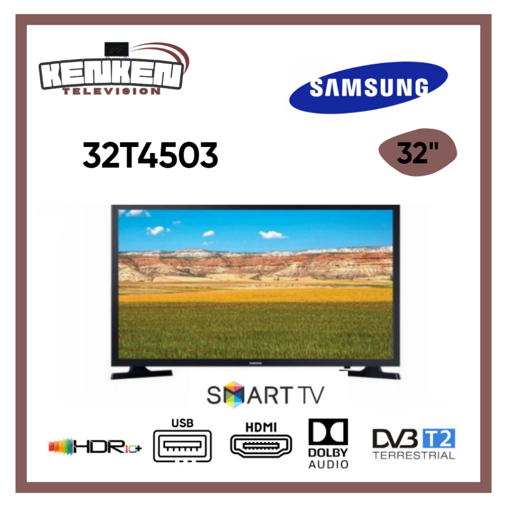 Jual TV LED Samsung 32T4503 LED Samsung 32 Inch Smart TV | Shopee Indonesia