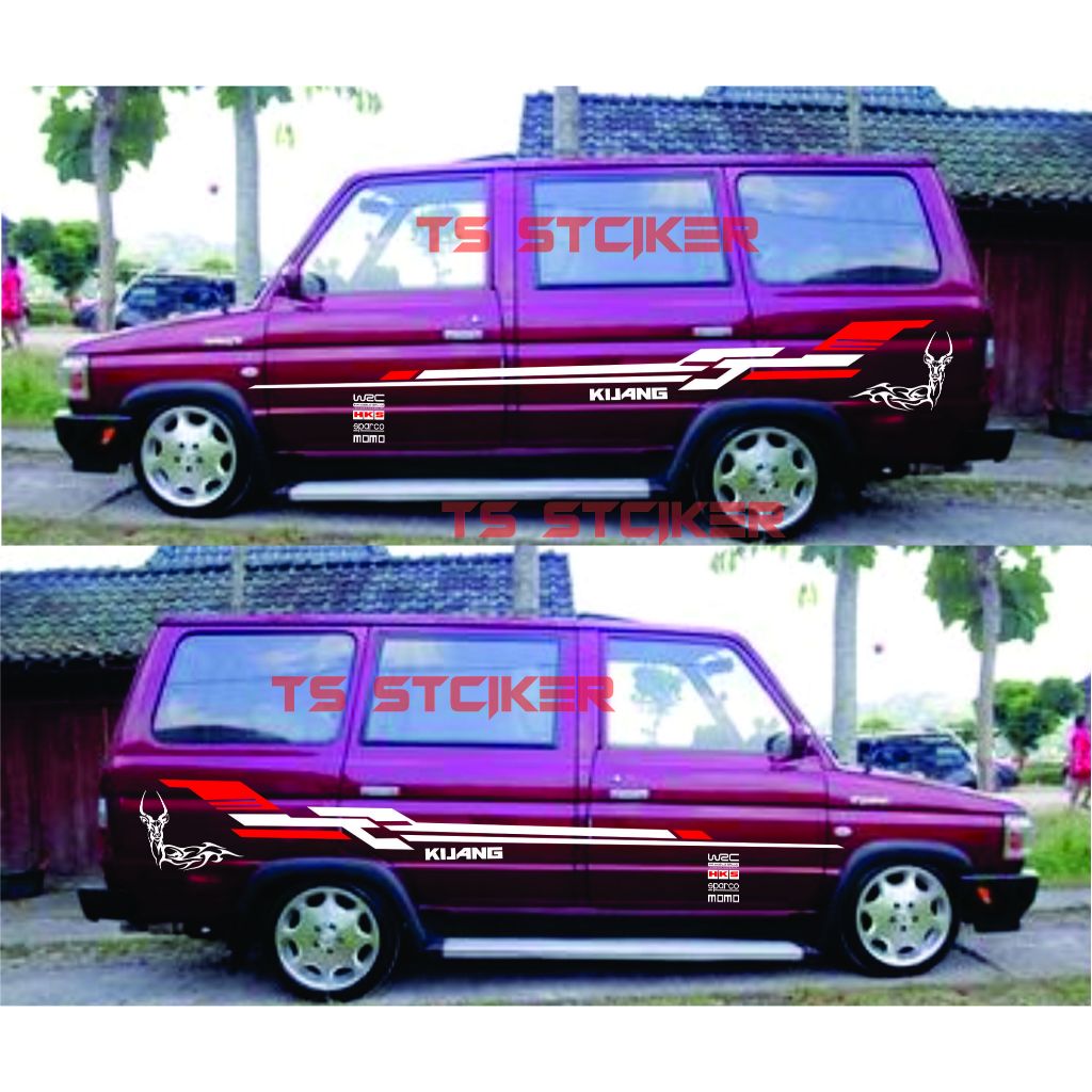 Jual ts stciker Stiker Mobil Kijang Super Stiker Body Kijang Super ...