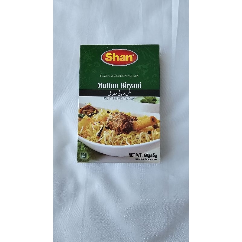 Jual Shan Mutton Biryani Masala Bumbu Mutton Biryani Instan Shan ...