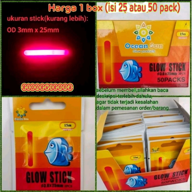 Jual starlite / starlight pancing / light stick lampu fosfor pelampung ...
