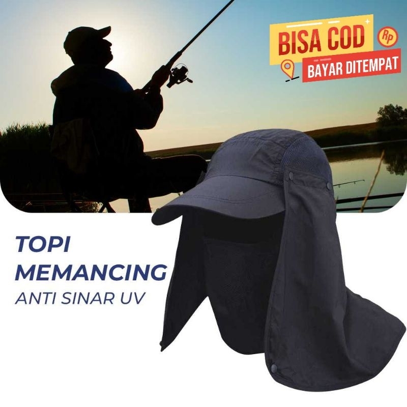 Jual FLYMALL Topi Rimba Mancing Model Masker Outdoor Tentara Jepang ...