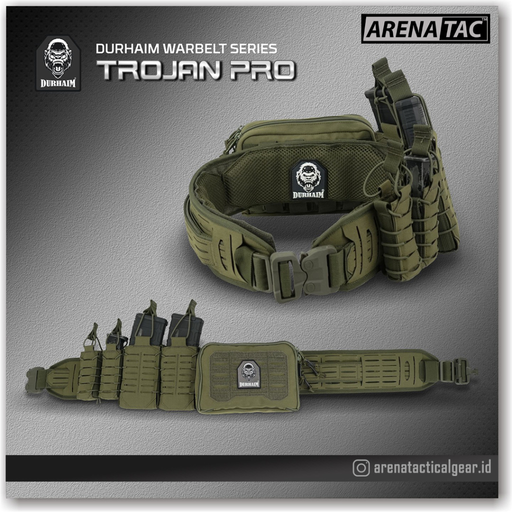 Jual Arenatac - KOPEL GREEN TROJAN WARBELT PRO DURHAIM ORIGINAL ...