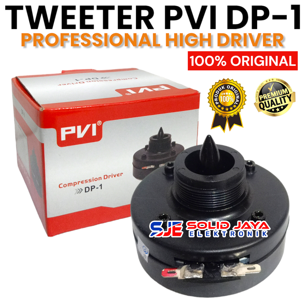 Jual DRIVER TWEETER PVI DP1 DP-1 DP 1 COMPRESSION TWETER TWITEER ...