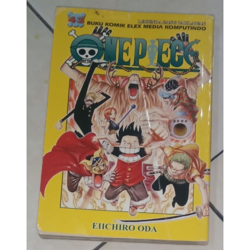 Jual komik one piece vol 43 original | Shopee Indonesia