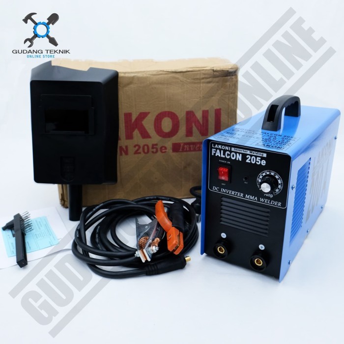 Jual MESIN LAS 205E FALCON LAKONI / Trafo Las Inverter Welding MMA Mesin Las Listrik 1300 Watt ...