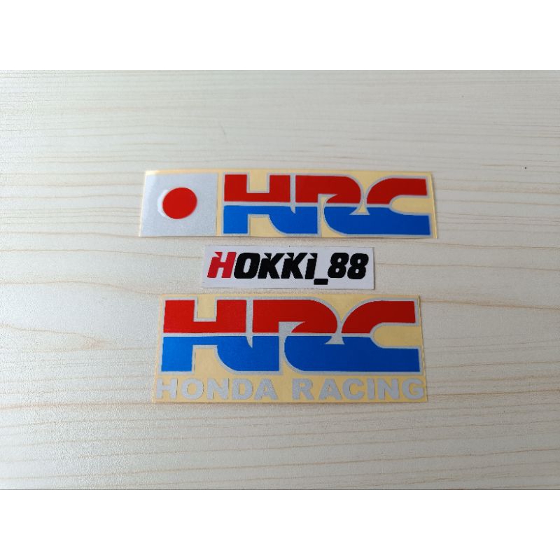 Jual STIKER HRC HONDA RACING STICKER MOTOR | Shopee Indonesia