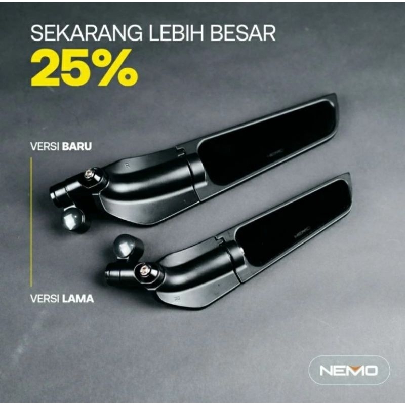 Jual SPION WINGLET NEMO NMAX PCX ADV VARIO XMAX BEAT SCOOPY AEROX LEXI ...