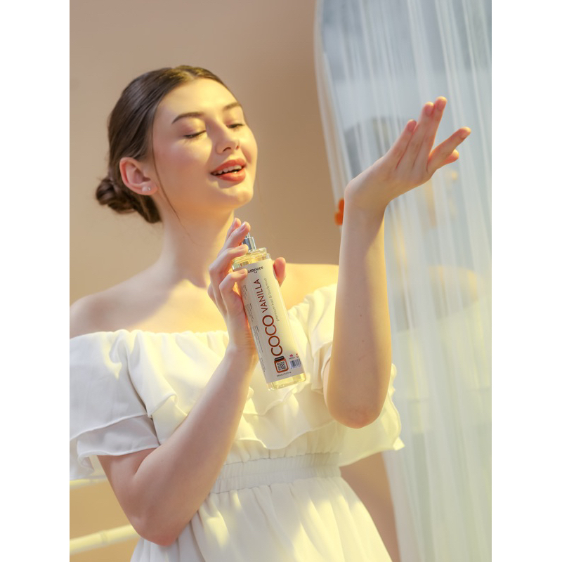 Jual GEAMOORE HAIR AND BODYMIST 275 ML ( PARFUM GENTONG ) | Shopee ...