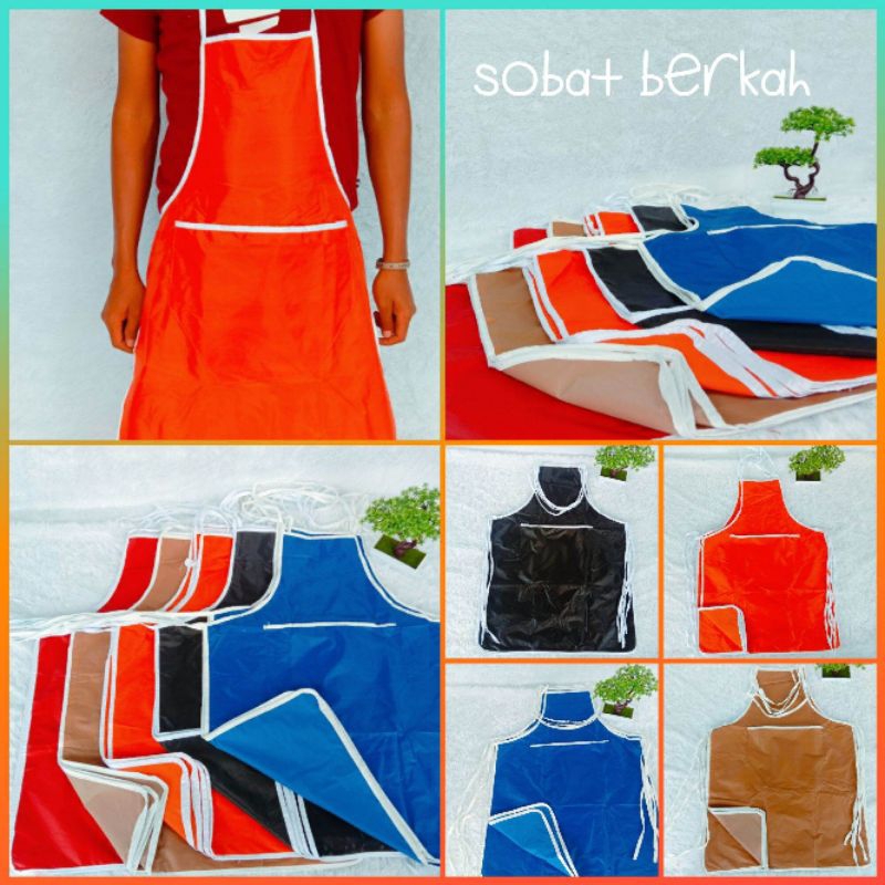 Jual CELEMEK MASAK CELEMEK ANTI AIR CELEMEK WATERPOP | Shopee Indonesia