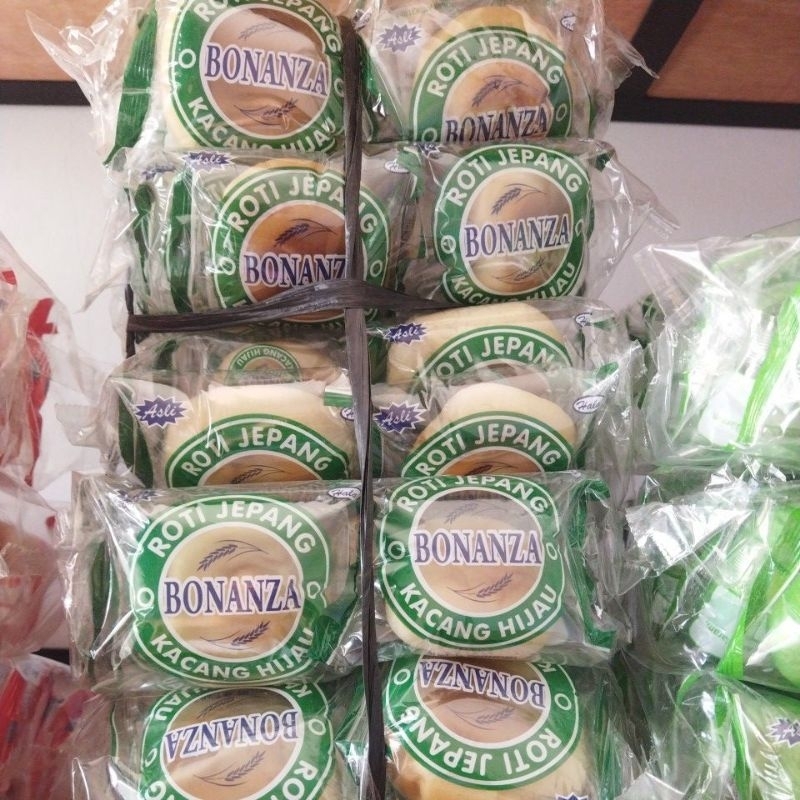 Jual Roti Bonanza Rasa Kacang Hijau Pack (Isi 10 pcs) | Shopee Indonesia