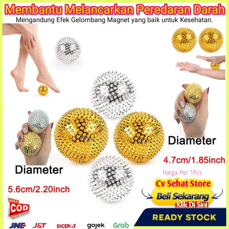 Jual Bola Terapi Tangan Stroke Ringan Ball Plastik Magnet Therapy ...