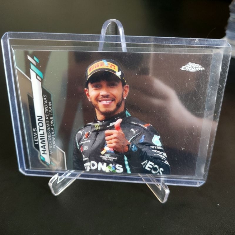 Jual Kartu Topps Chrome Lewis Hamilton F1 Driver | Shopee Indonesia