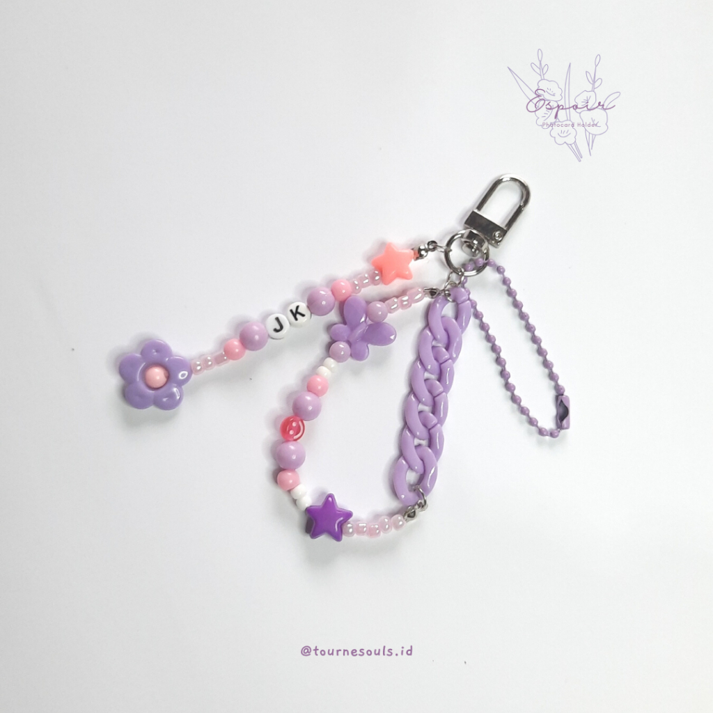 Jual (Custom nama) Espoir ID Photo Keychain | Ganci Manik KPOP | BTS ...
