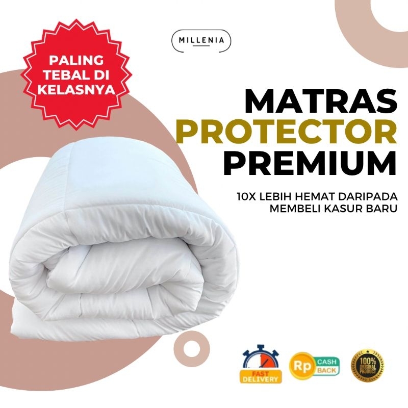 Jual Millenia Matras Protector Premium Kasur Lebih Nyaman Tebal ...