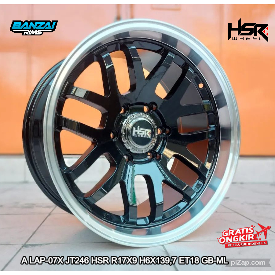 Jual Velg Mobil Terbaru HSR A LAP-07X Ring 18 Lebar 9 Inch Pelek Mobil ...