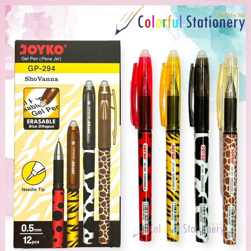Jual Pulpen / Ballpoint / Eraser Pen Joyko ShoVanna GP-294 (12 Pcs ...