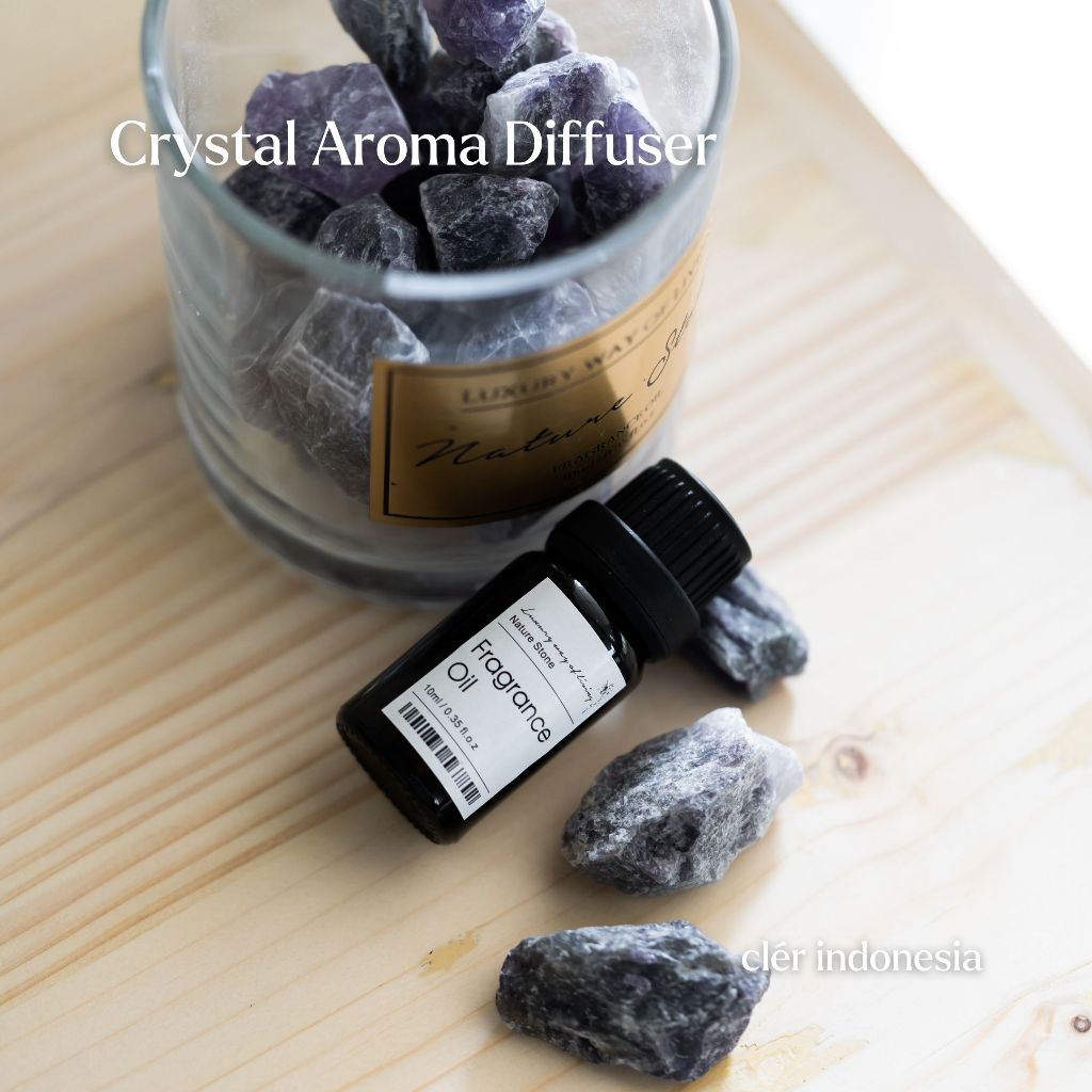 Jual Aromaterapi Ruangan Diffuser Crystal dengan Essential Oils Hiasan ...