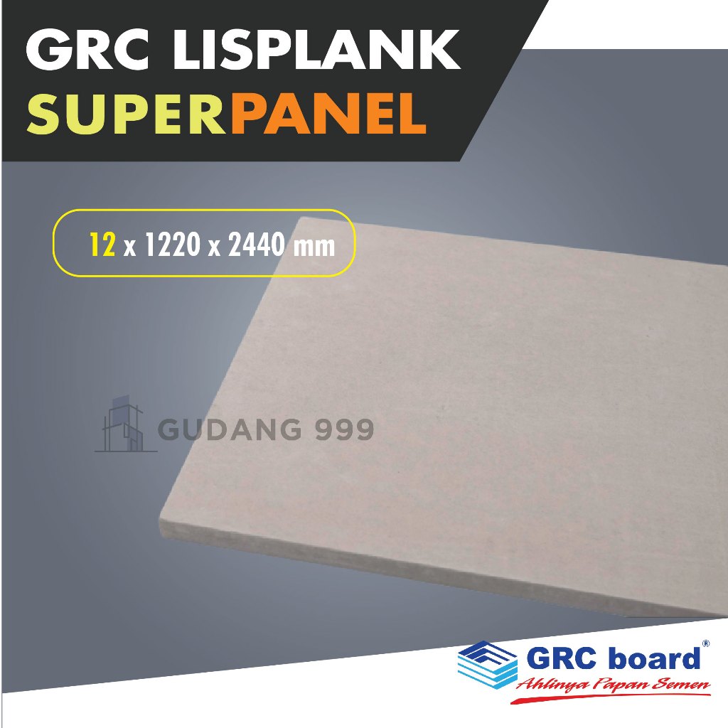 Jual GRC Super Panel 12mm 122x244cm - Papan Lantai Fibersemen | Shopee ...