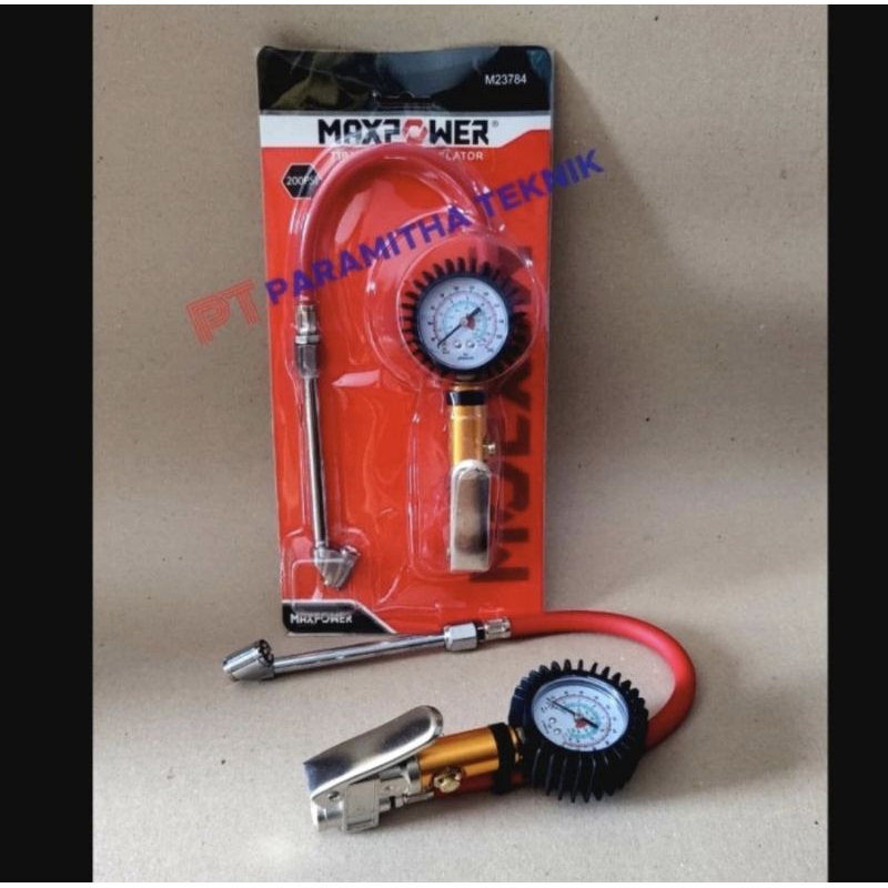 Jual Tire gauge ban loader truk / tire pressure inflator 200 Psi heavy ...