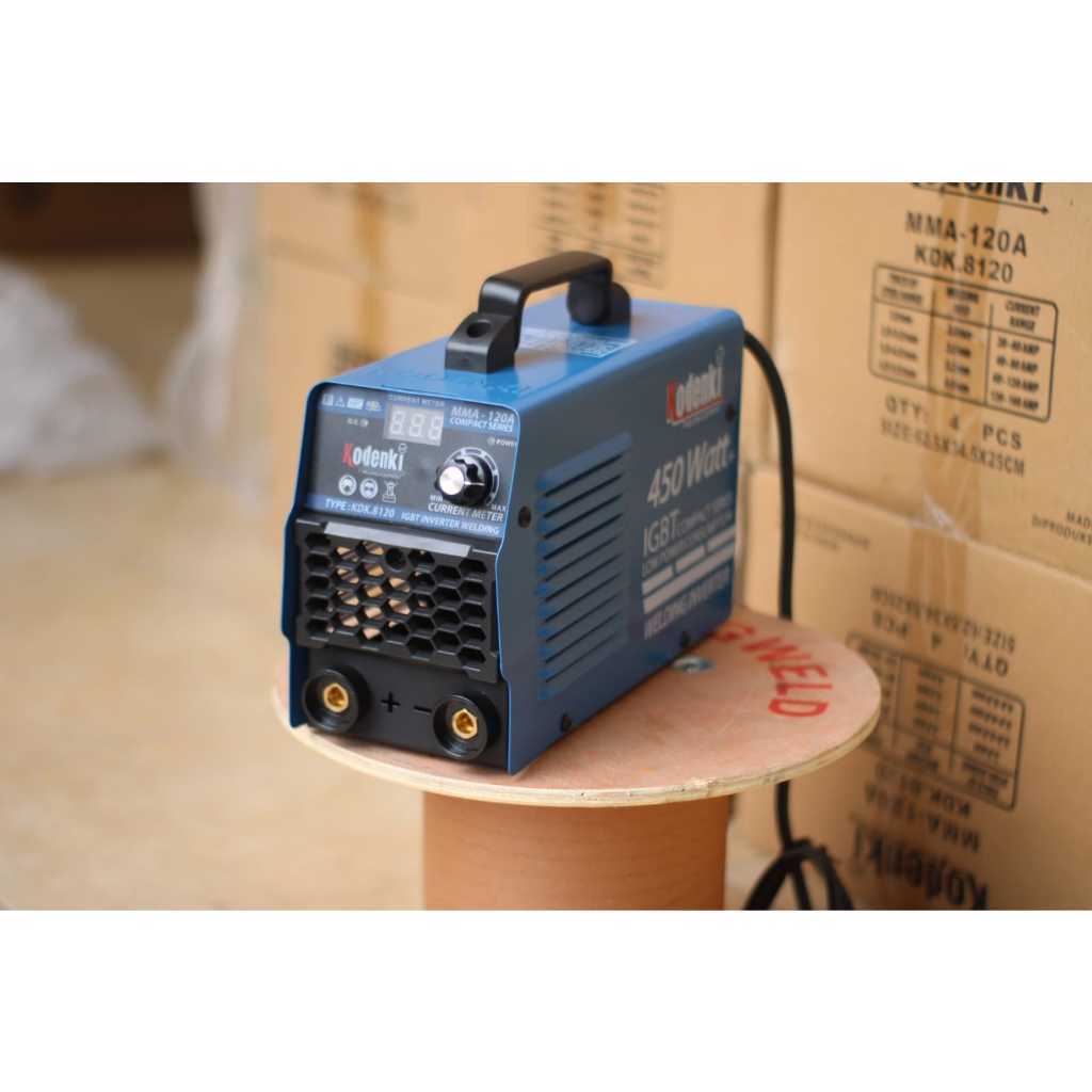 Jual Mesin Las Inverter mesin las listrik 450 watt MMA 120A IGBT 450 ...