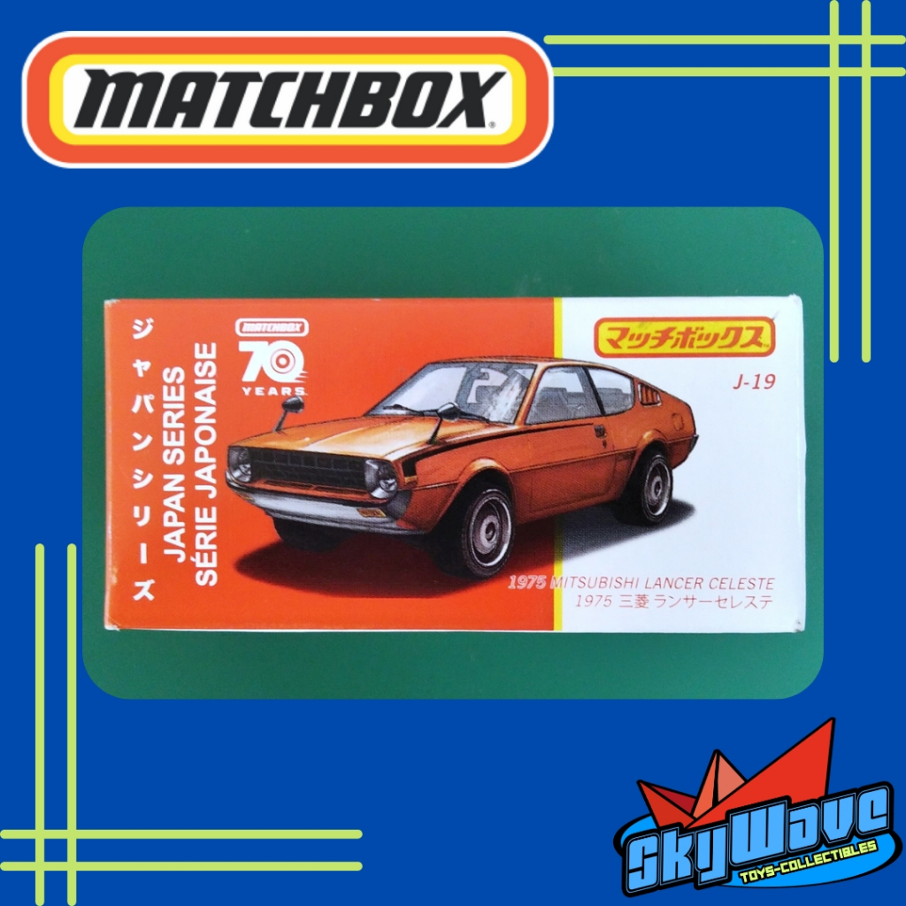 Jual Diecast Matchbox Japan Series J-19 2023-1975 Mitsubishi Lancer Celeste | Shopee Indonesia