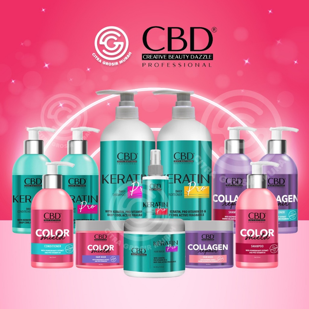 Jual CBD Professional Keratin Pro Daily Use Hair Mask 500 gr ...