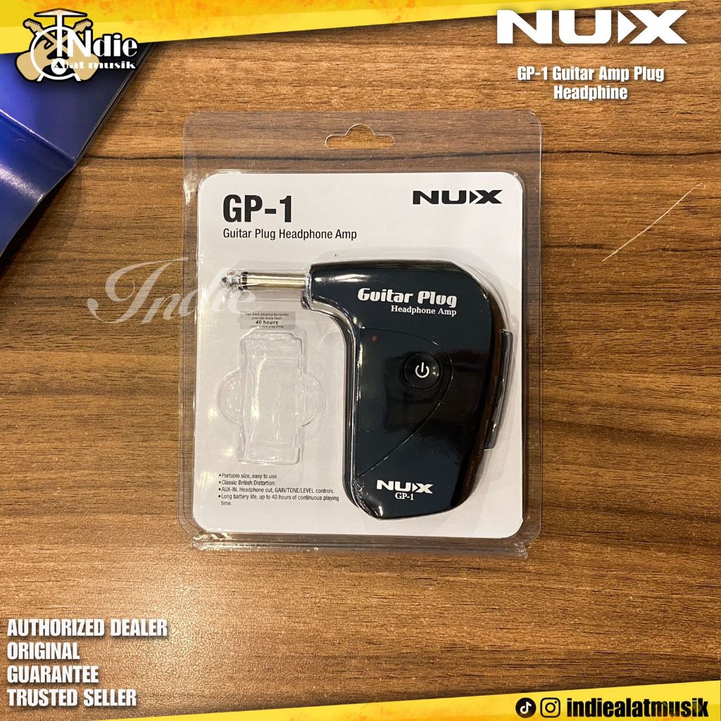Jual Amplifier Portable NUX Guitar Plug GP1 Headphone | Shopee Indonesia