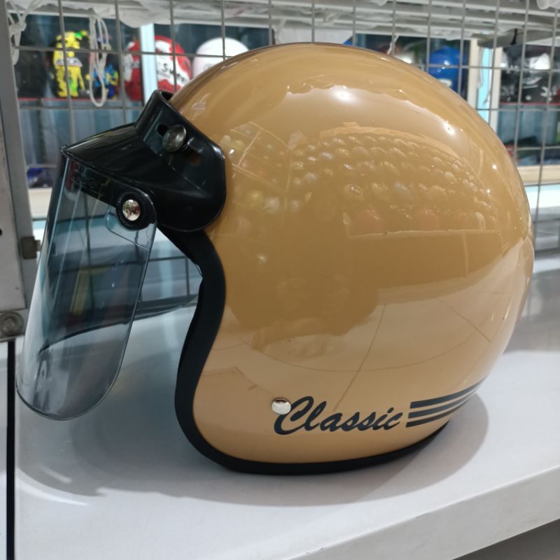 Jual Helm Bogo Classic JM Original | Shopee Indonesia