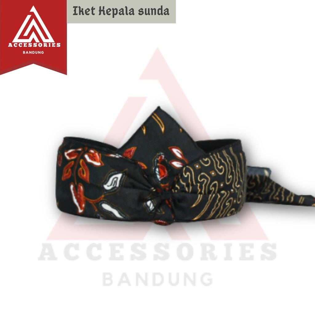 Jual Iket sunda tradisional dewasa & anak motif batik belangkon bolong ...