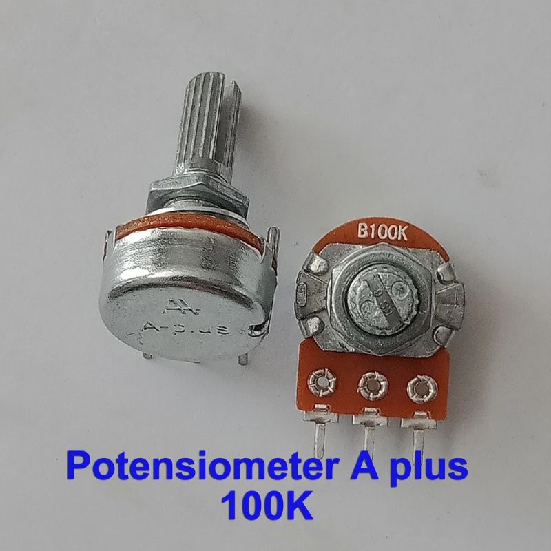Jual potensio mono 50k / 100k A- PLUS original A-PLUS | Shopee Indonesia