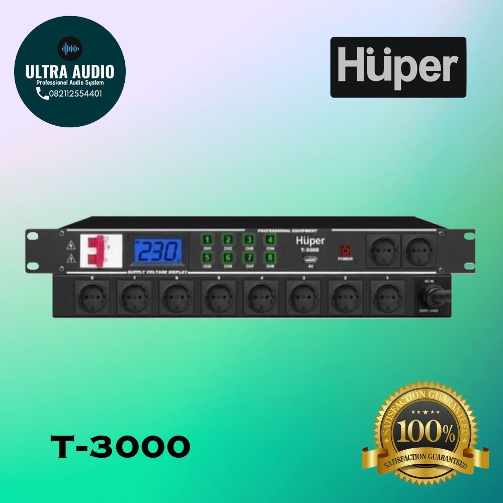 Jual HUPER T3000 / T 3000 / T-3000 Power Sequencer Sq ORIGINAL | Shopee Indonesia