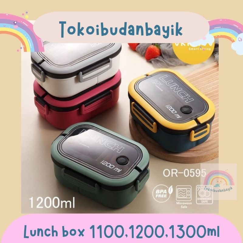 Jual LUNCH BOX ANAK/TEMPAT BEKAL 1100ml/1200ml/130ml | Shopee Indonesia