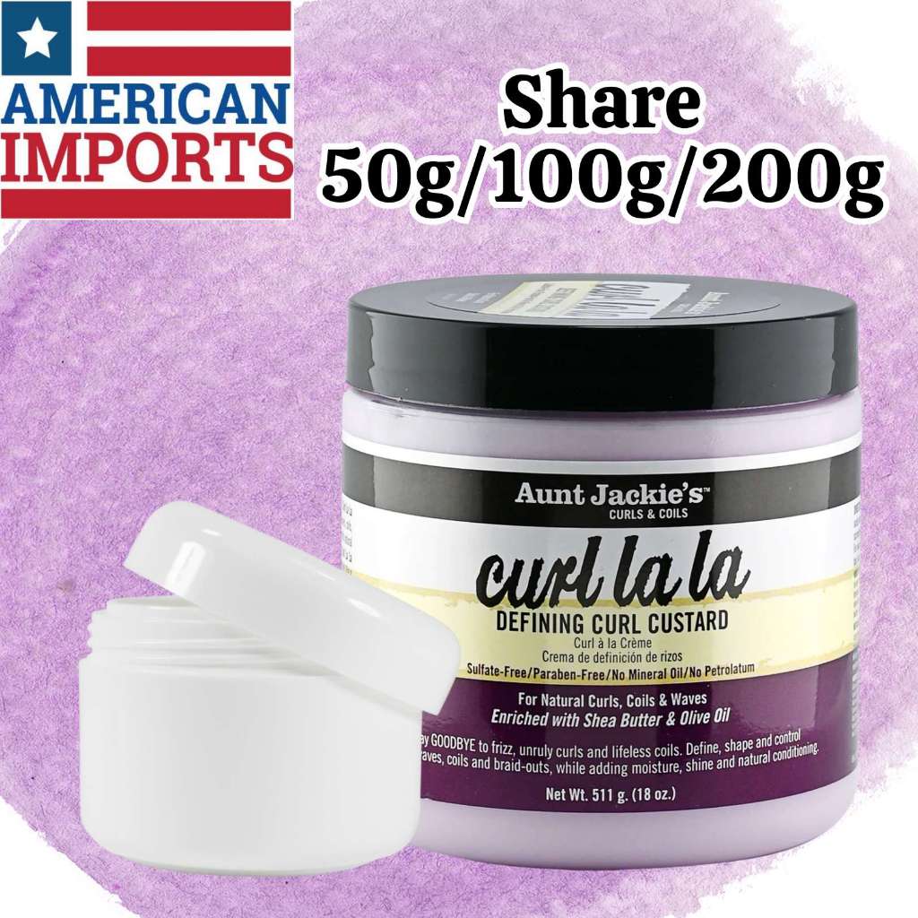 Jual [Share in Jar] Aunt Jackie's Curl La La, Defining Curl Custard ...