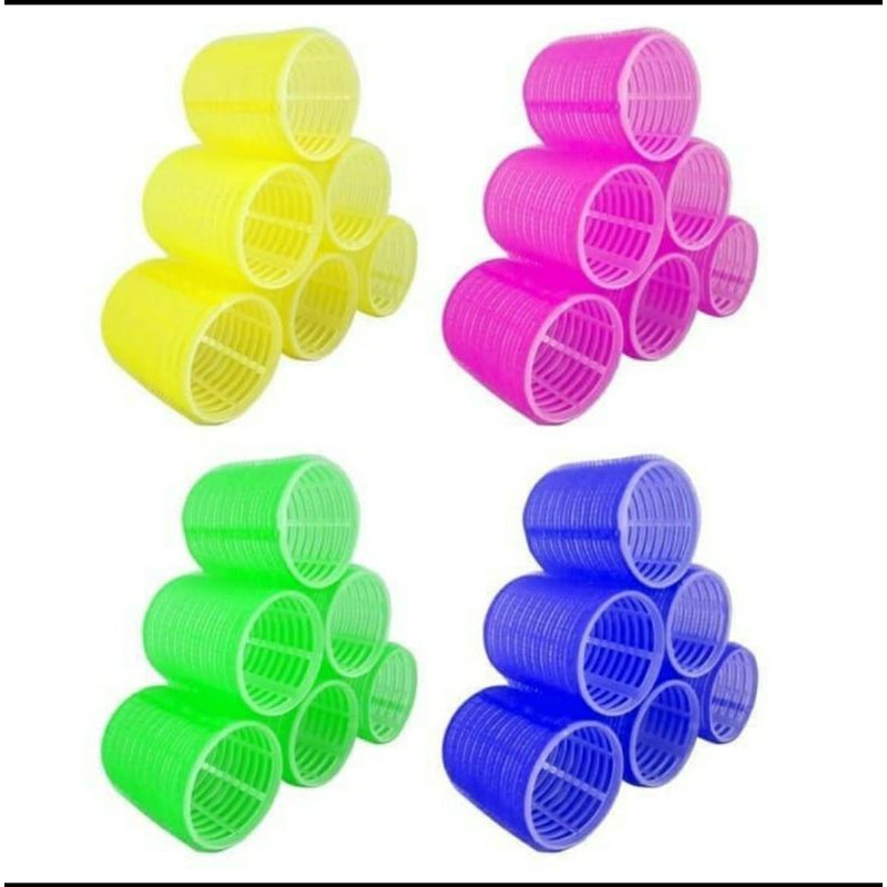 Jual ROLL RAMBUT ROL RAMBUT ROL KERITING ISI 6 PCS | Shopee Indonesia