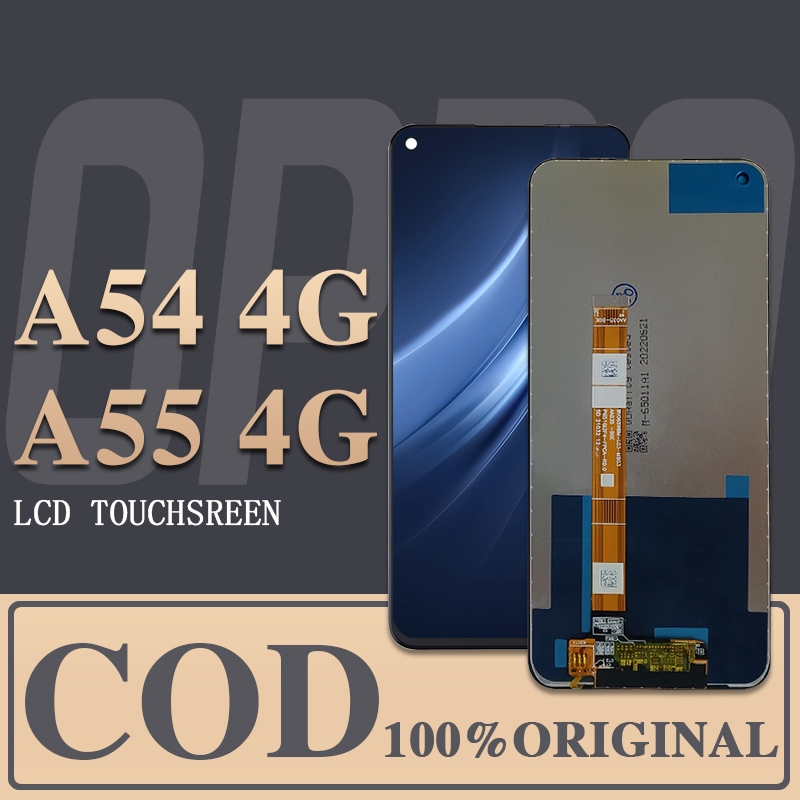 Jual 【ORIGINAL+LEM】LCD for OPPO A54 4G/A55 4G ORIGINAL 100% FULL SET LAYAR HIGH ORI TOUCHSCREEN ...