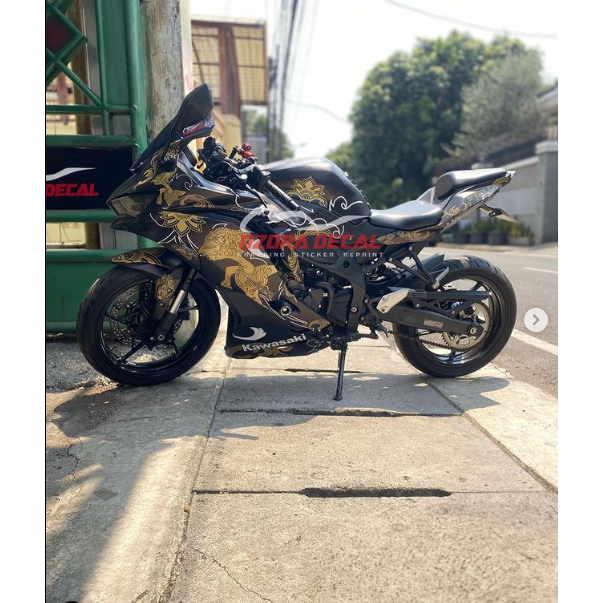 Jual Stiker Decal Premium Motor Kawasaki ZX25R Wayang Arjuna | Sticker ...