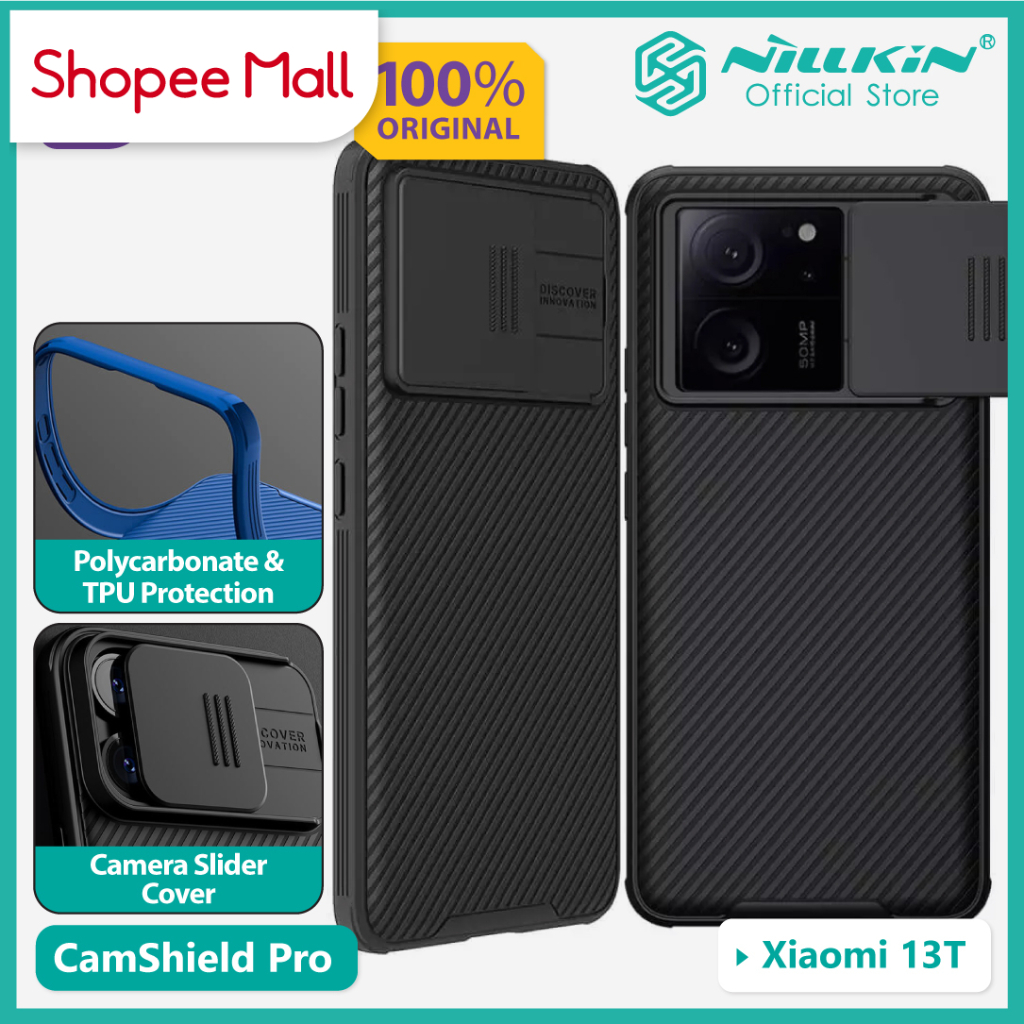 Jual Case Xiaomi 13T Nillkin CamShield Pro Camera Cover Slide Casing ...