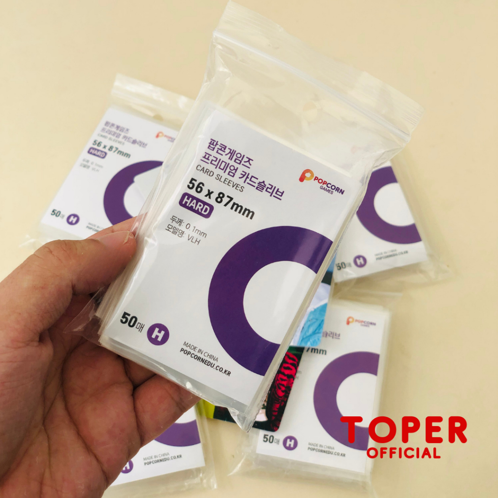 Jual TOPER Inner Sleeve 50 Lembar Polaroid Photocard 56 x 87 mm Popcorn ...
